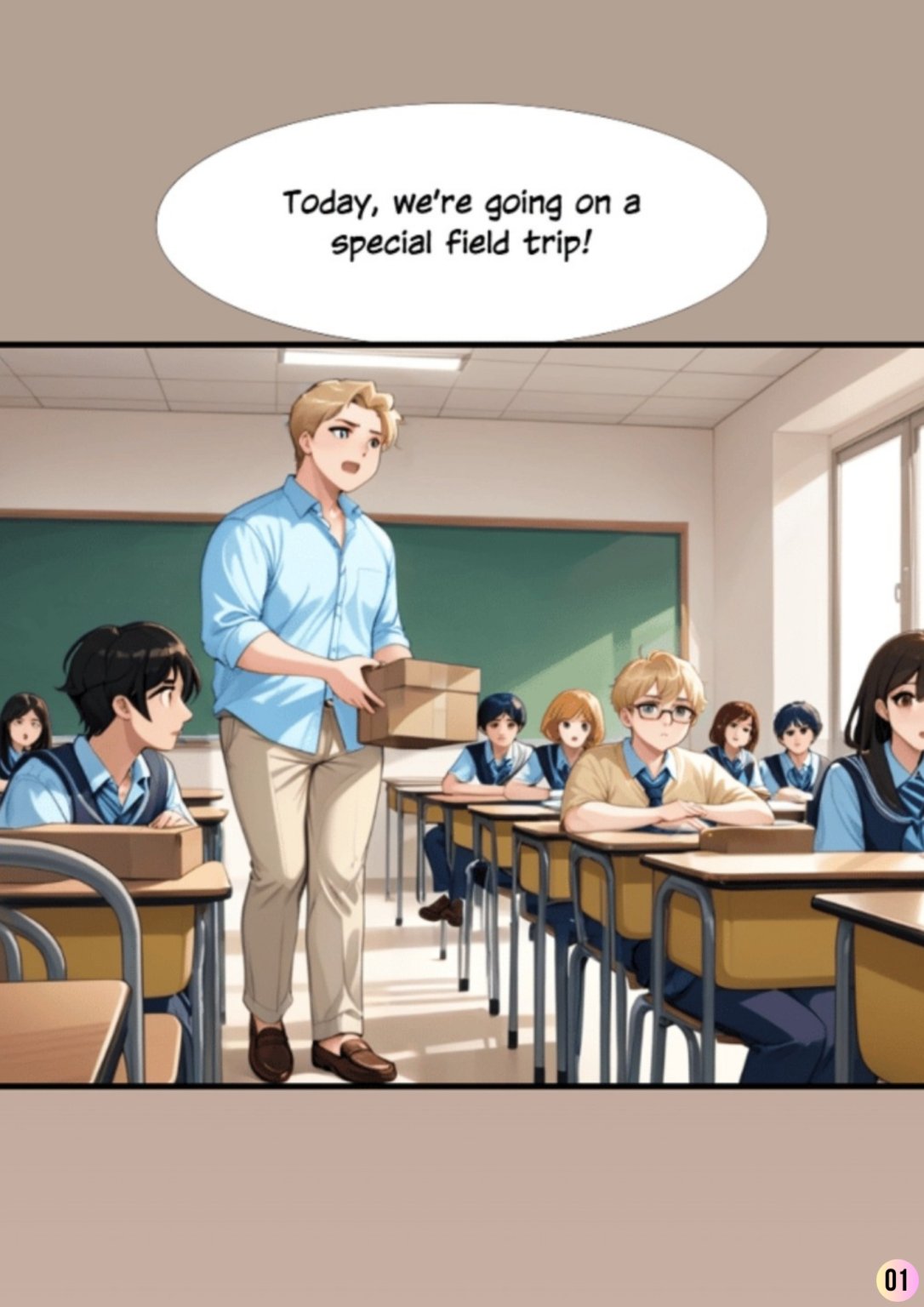 The Time Traveling Classroom - QuesVerse